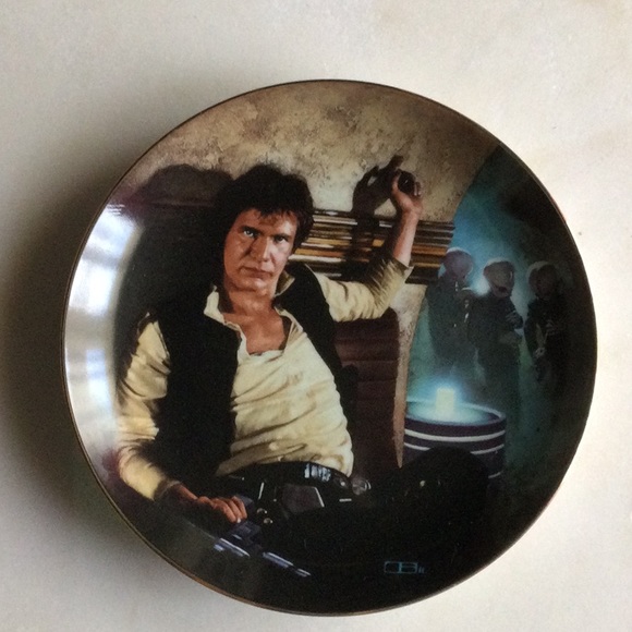 Hamilton | Other | Han Solo In Mos Eisley Cantina Collectors Plate ...